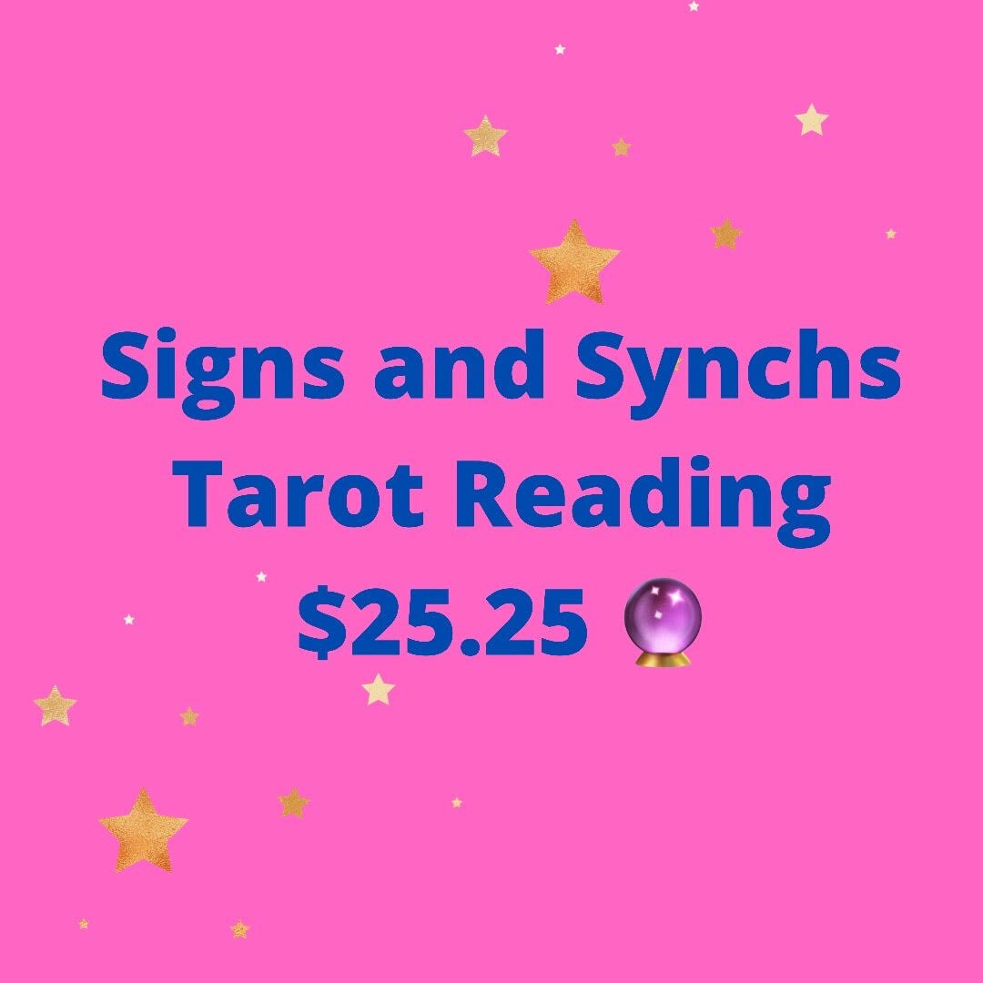 Tarot Reading, Signs and Synchronizations - Etsy