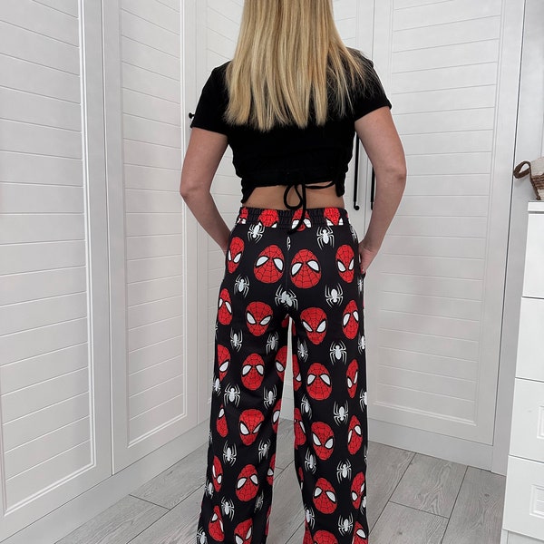 Spiderman Pants for Women - Etsy
