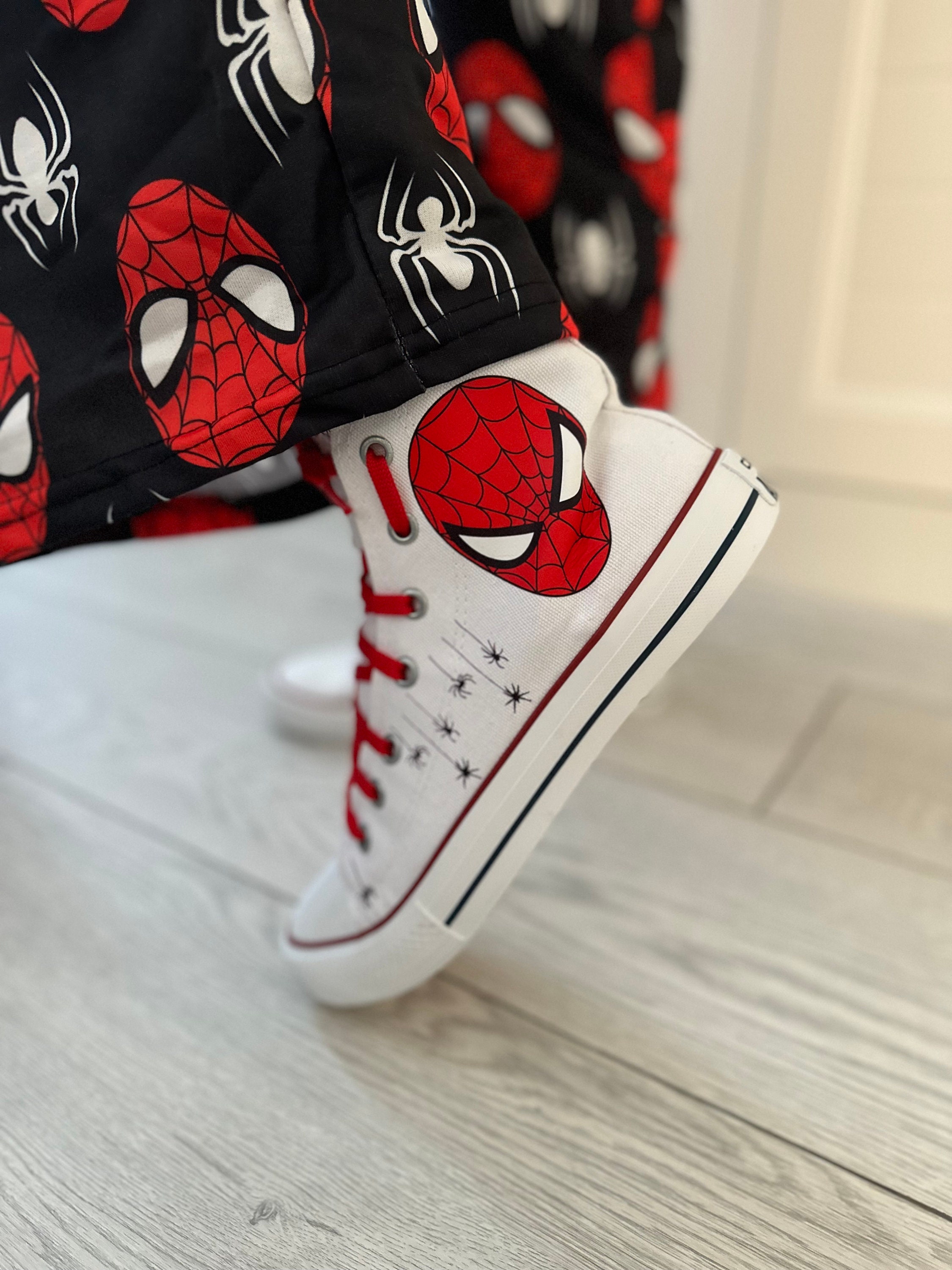 Spider Face Converse Shoes.. Kawaii Converse Shoes.. Y2k Shoes ...