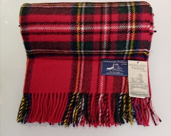 Royal Stewart Tartan Blanket | Etsy