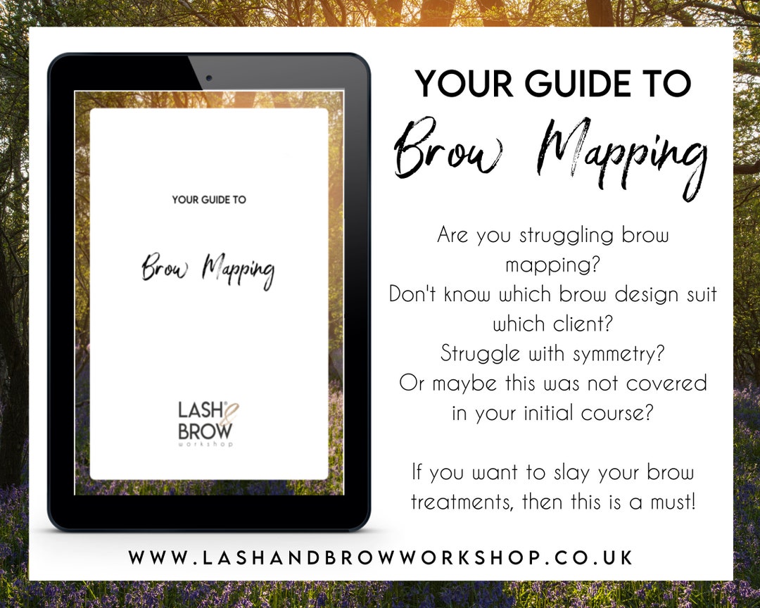 Your Guide to Brow Mapping | Symmetry | Design | 2020 | Guide | Ebook | Instant Download ...