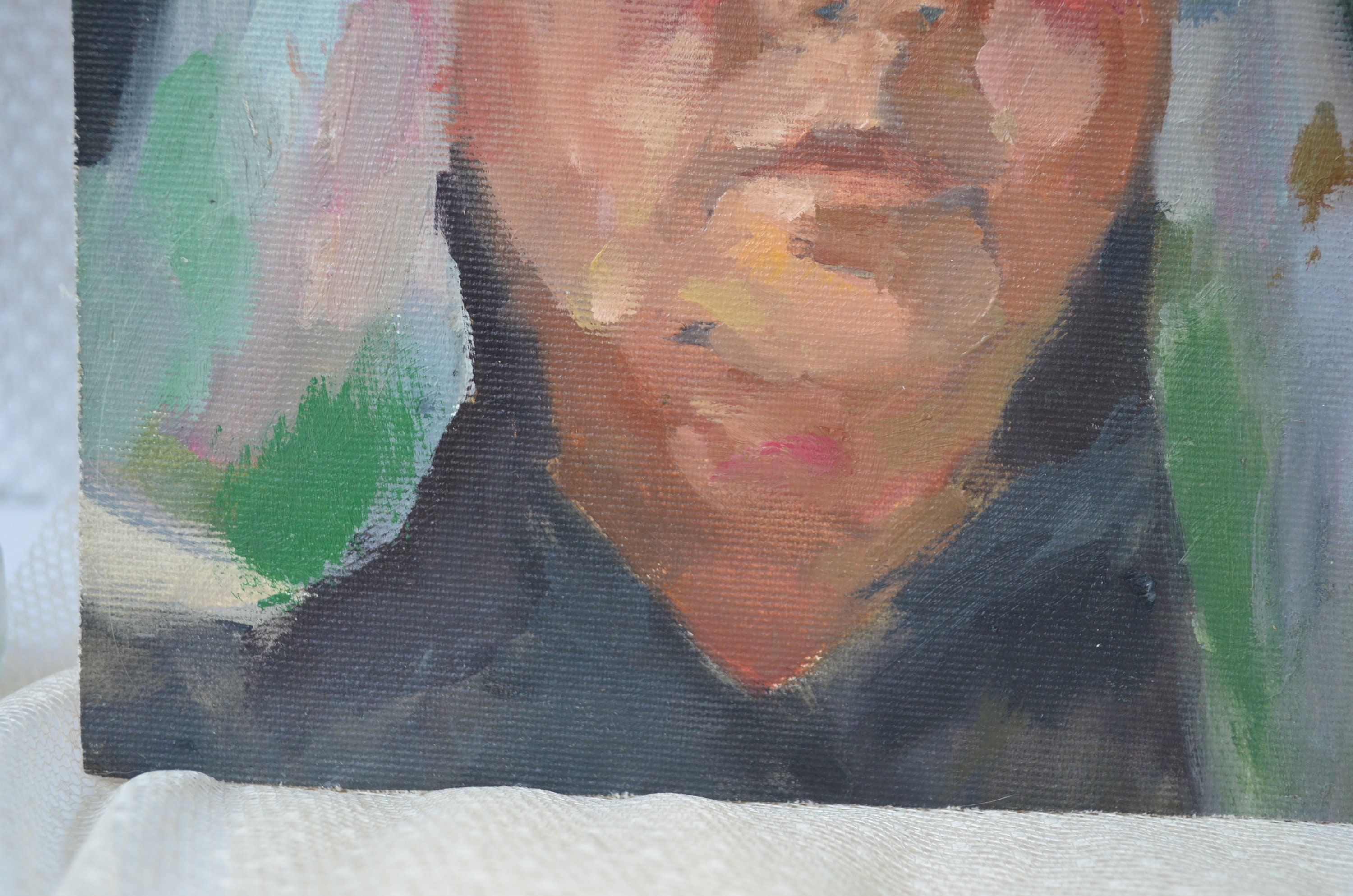 Vintage Original Oil Painting. by Soviet Artist Y. Pavlenko. | Etsy