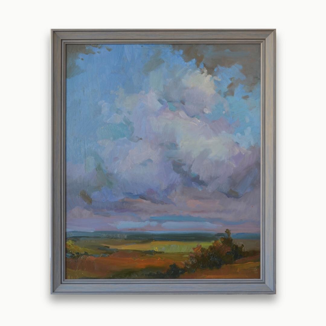 Vintage Large Original Oil Painting. by Ukrainian Soviet Artist A ...