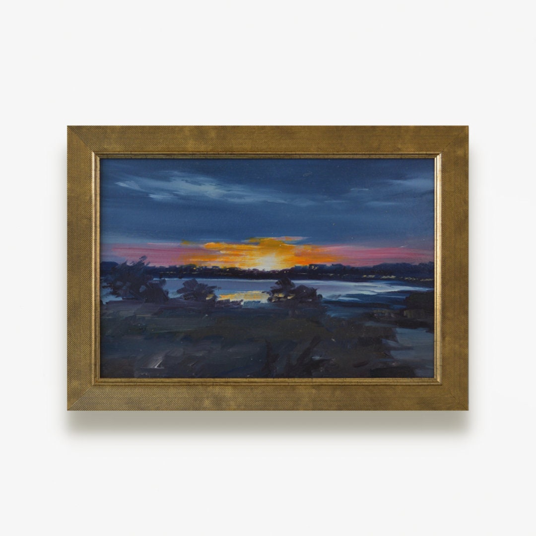 Original Framed Oil Painting. by Soviet Ukrainian Artist A. Pavlenko ...