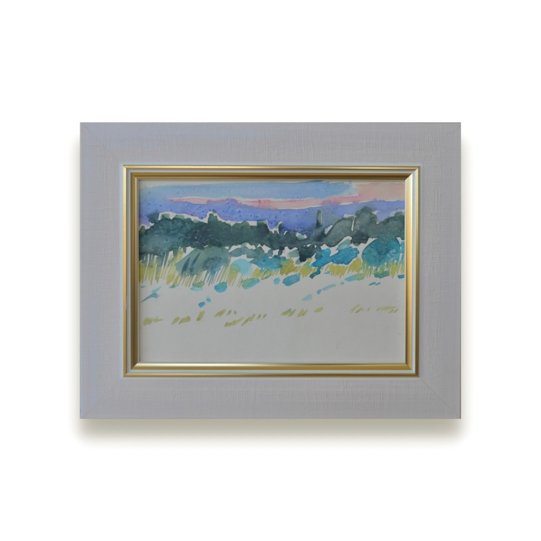 Original Watercolor Painting. by Ukrainian Artist O. Boyko. Framed ...