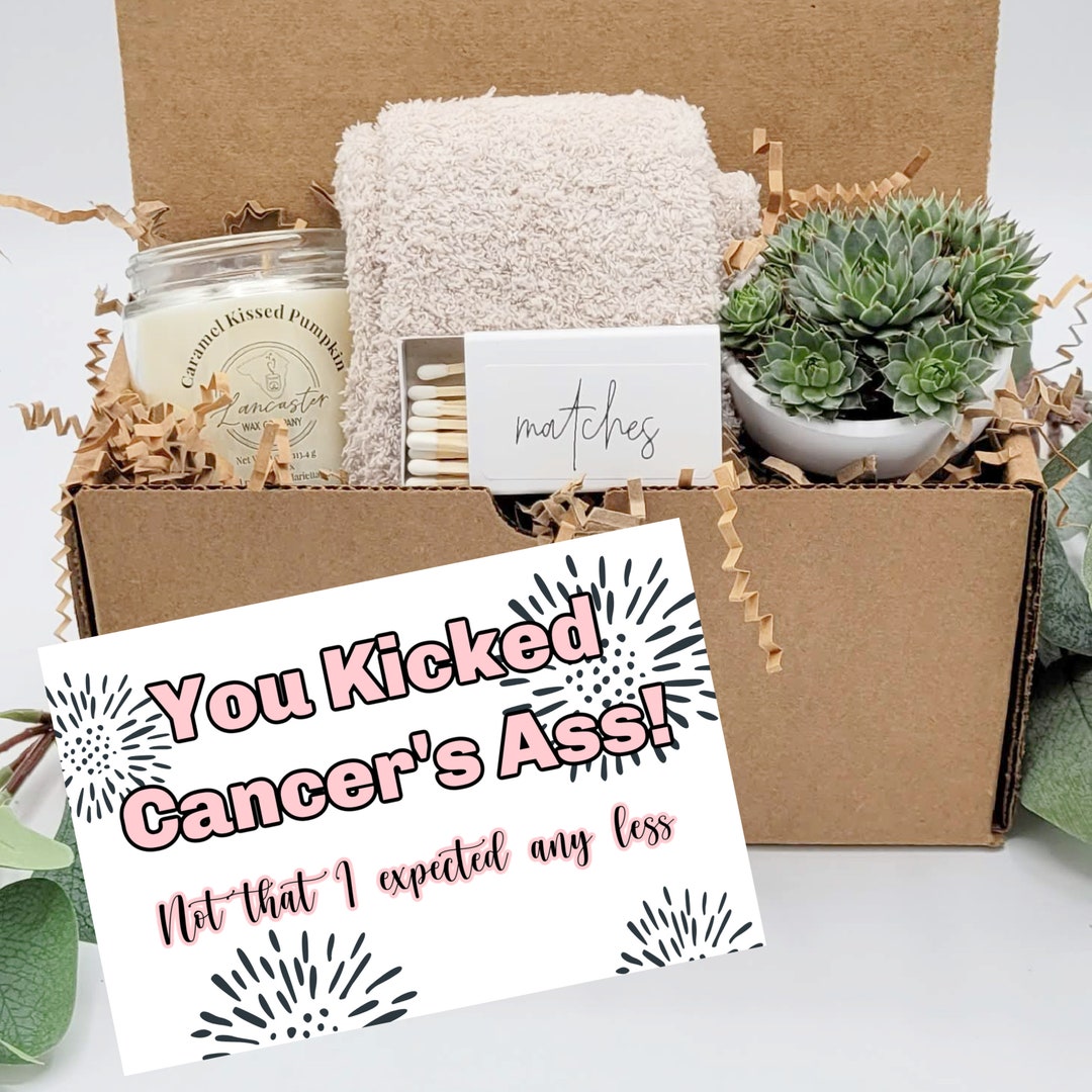 Cancer Survivor Gifts for Women, Cancer Gift Box for Women, Cancer Care ...