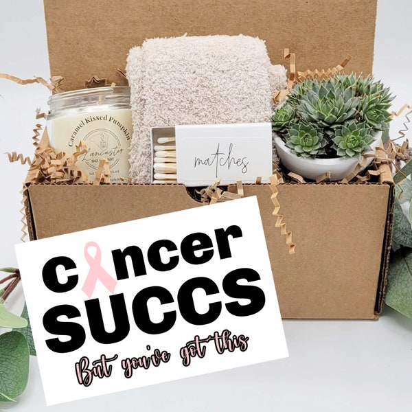 Cancer Gift Basket - Etsy