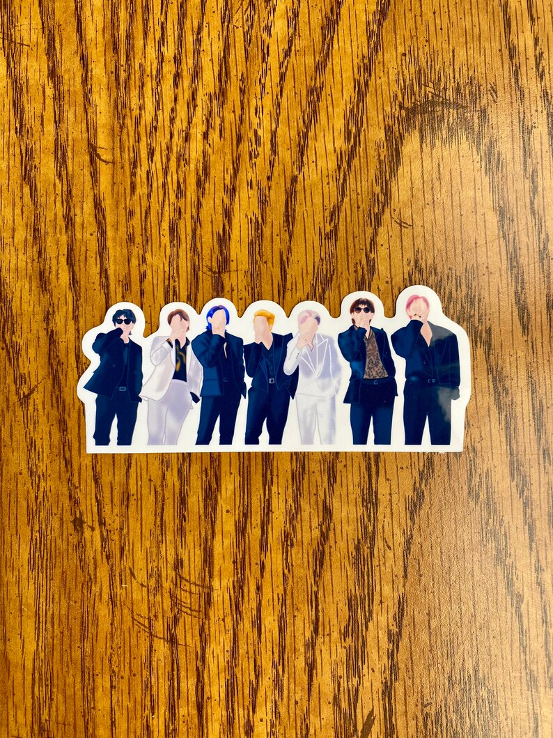 BTS Butter OT7 Sticker - Etsy