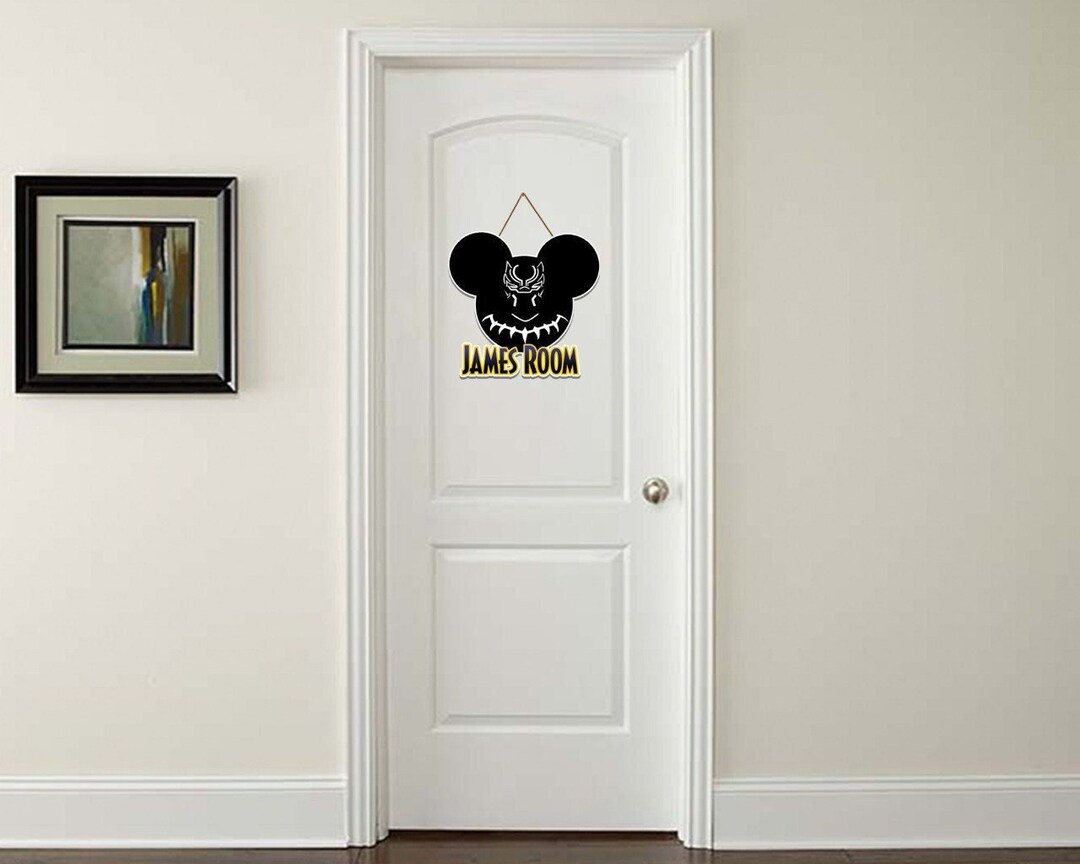 Personalized Super Hero Door Sign for Bedroom Playroom - Etsy