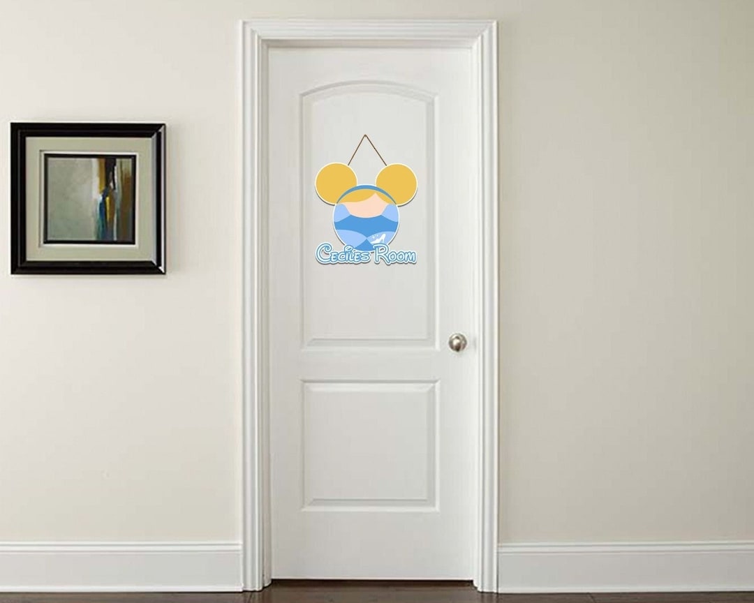 Personalized Cinderella Princess Door Sign for Bedroom, Playroom ...