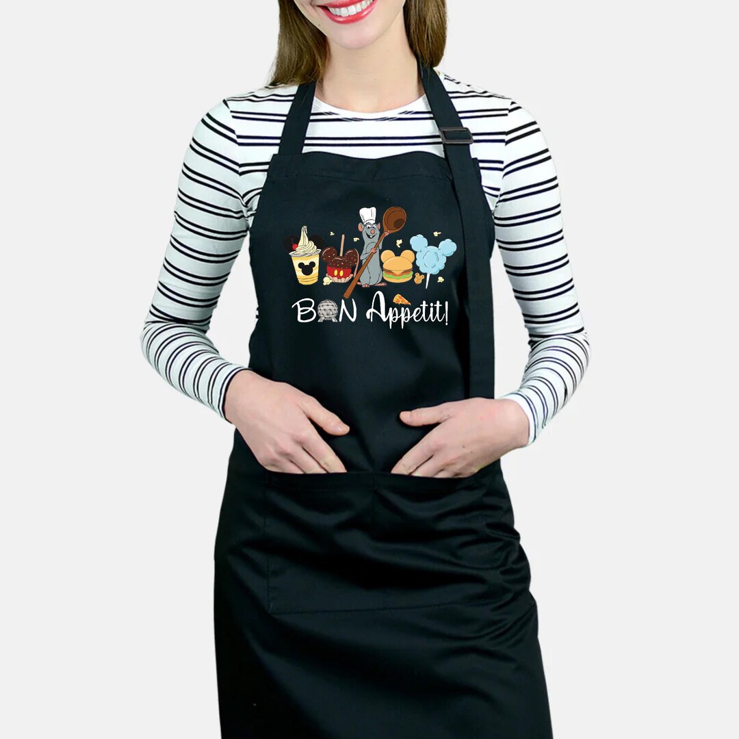 Bon Appetite Apron, Bon Appetit Epcot Food & Wine Festival Apron, Remy ...