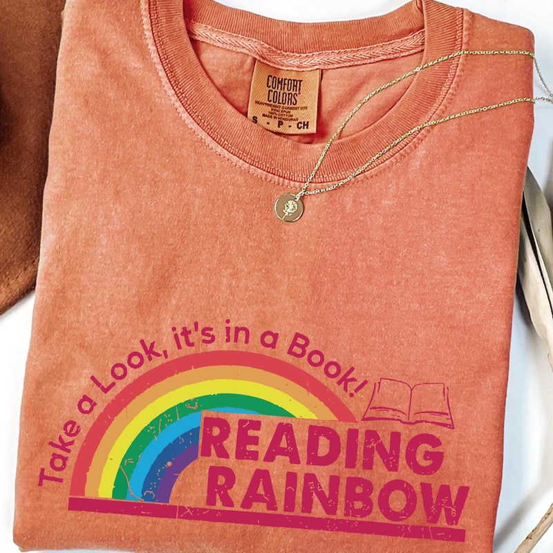 Rainbow Bright Reading - Etsy