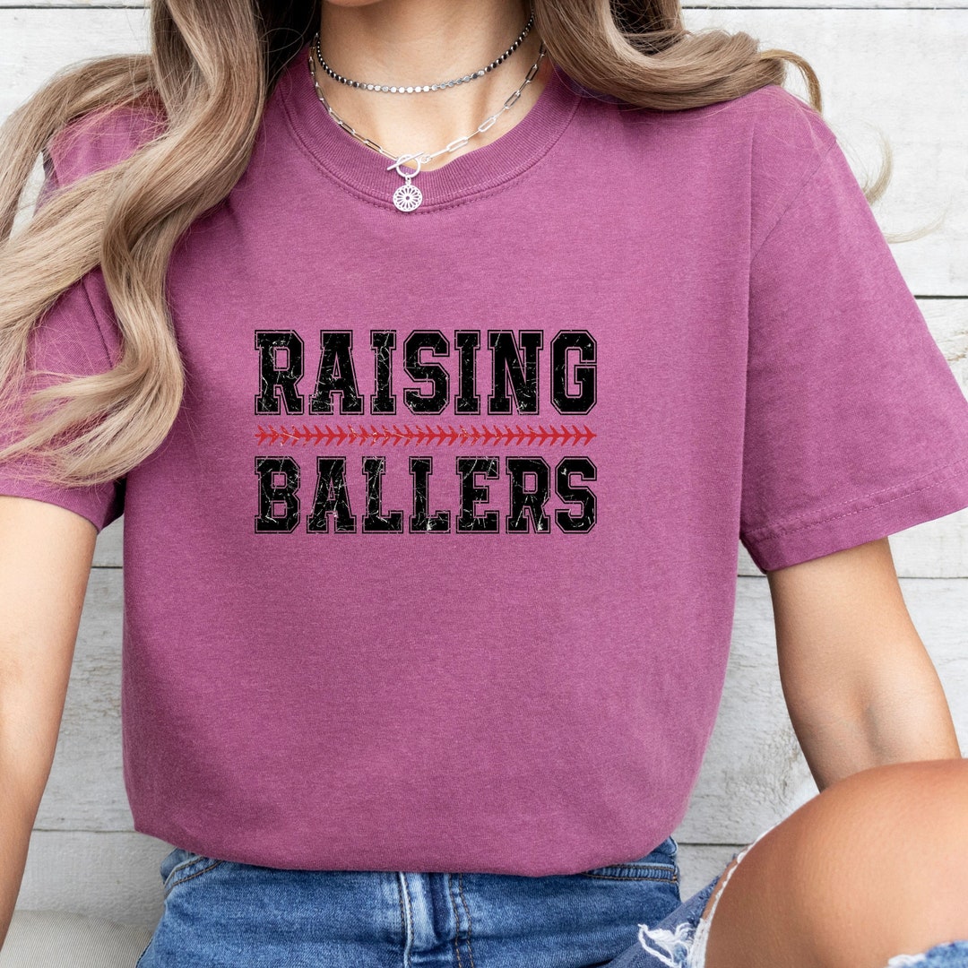 Raising Ballers Comfort Colors T-shirt, Sports T-shirt, Player Shirt ...