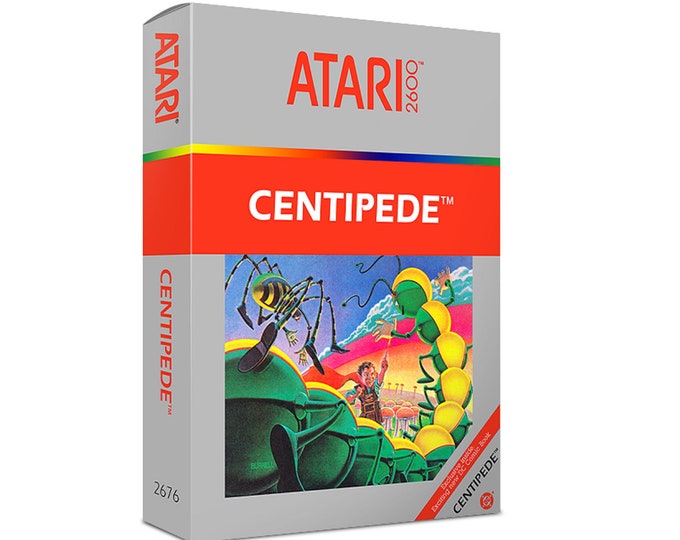 Centipede Atari 2600 Custom Box - Etsy