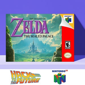 The Legend of Zelda the Sealed Palace N64 Custom Box and Tray Gamer ...