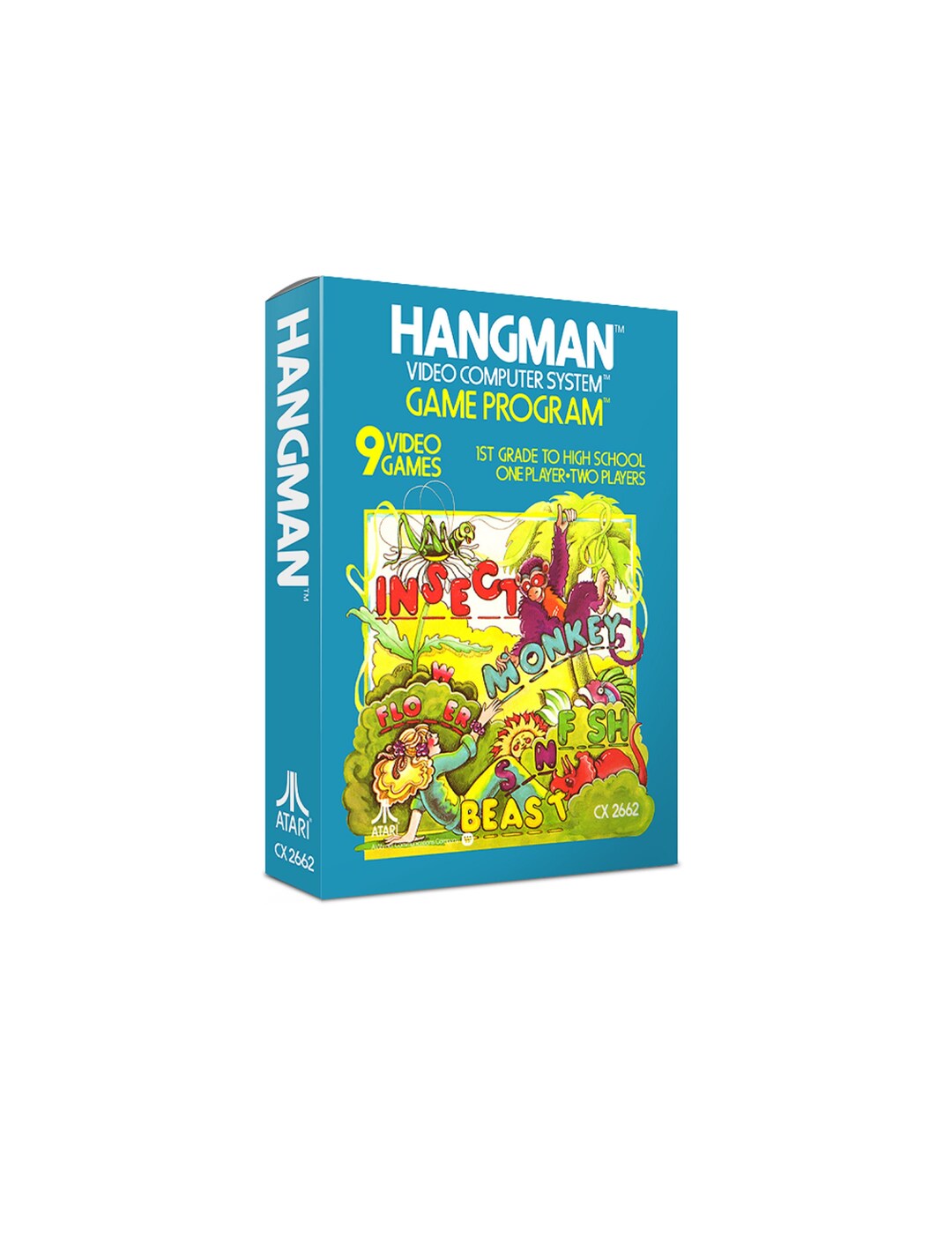 Hangman Atari 2600 Custom Box - Etsy