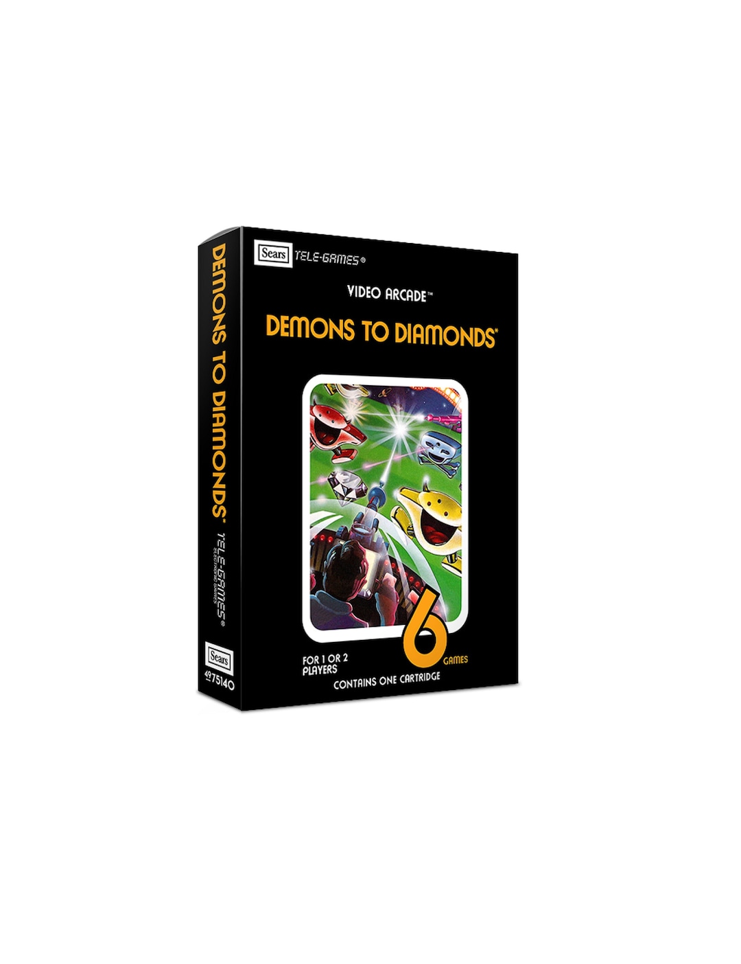 Demons to Diamonds Atari 2600 Custom Box - Etsy