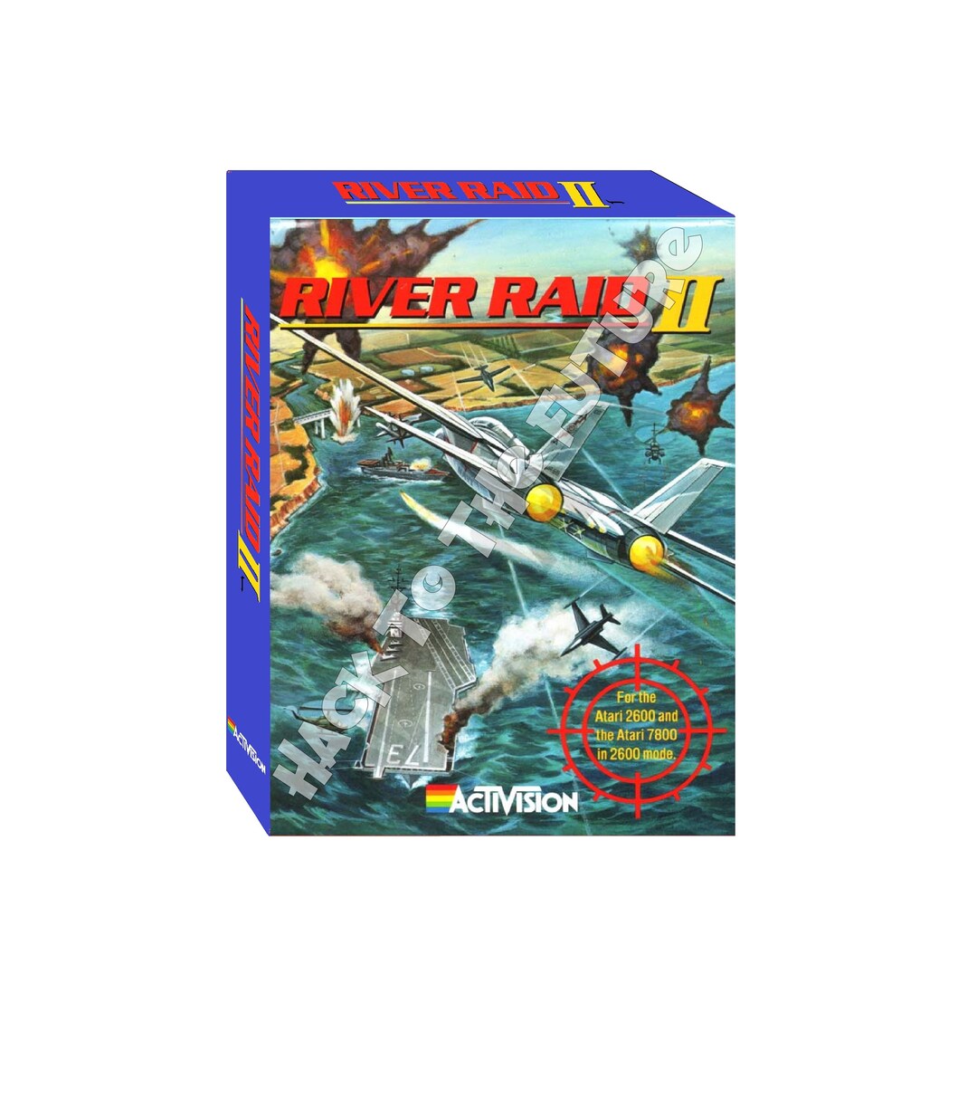 River Raid 2 Atari 2600 Custom Box - Etsy