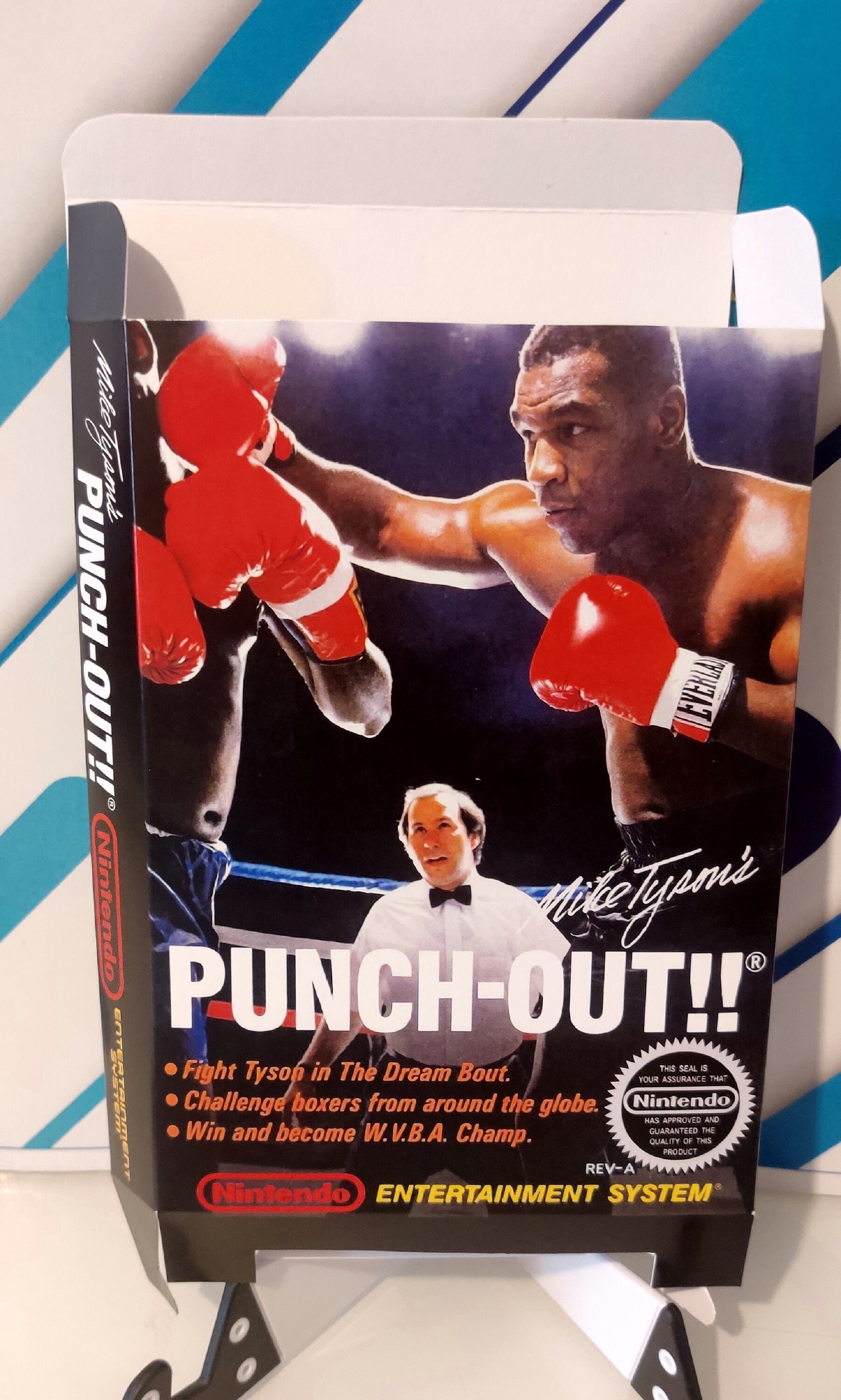 Mike Tyson's Punch Out NES Box Manual Dust Sleeve and Letter - Etsy