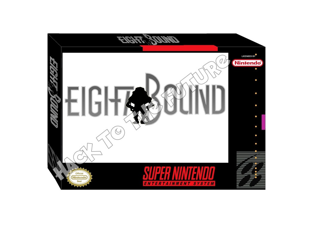 SNES Box and Tray - Earthbound - Eightbound Gamer Gift for Men ...