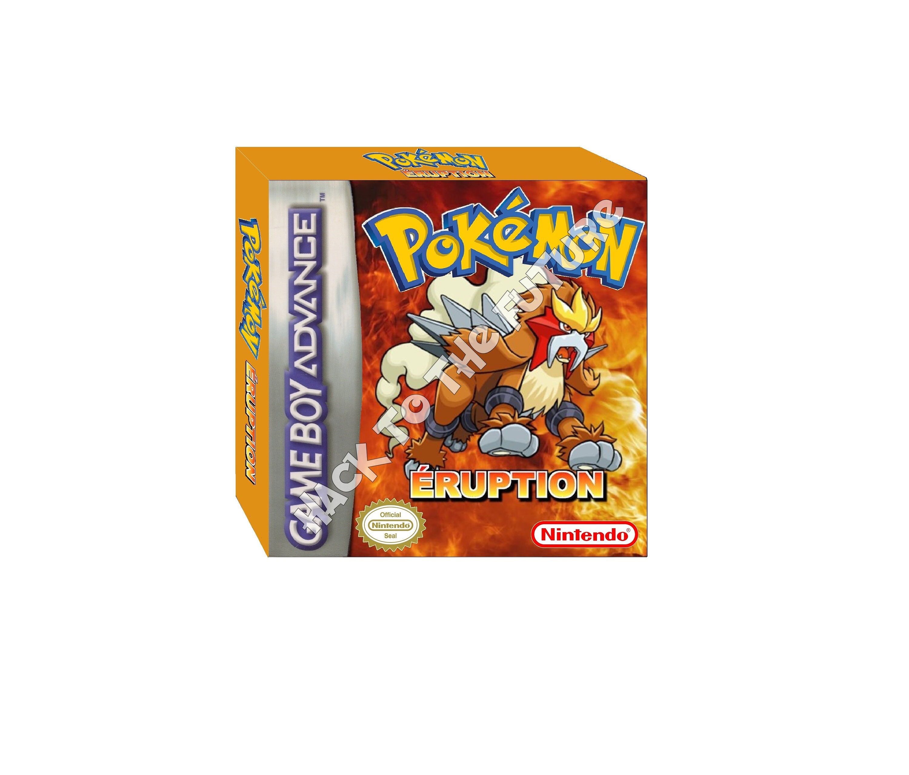 GBA Custom Box and Tray - Pokémon Eruption Gamer Gift for Men Boyfriend ...