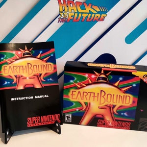 Earthbound SNES Box, Manual & Strategy Guide - Etsy