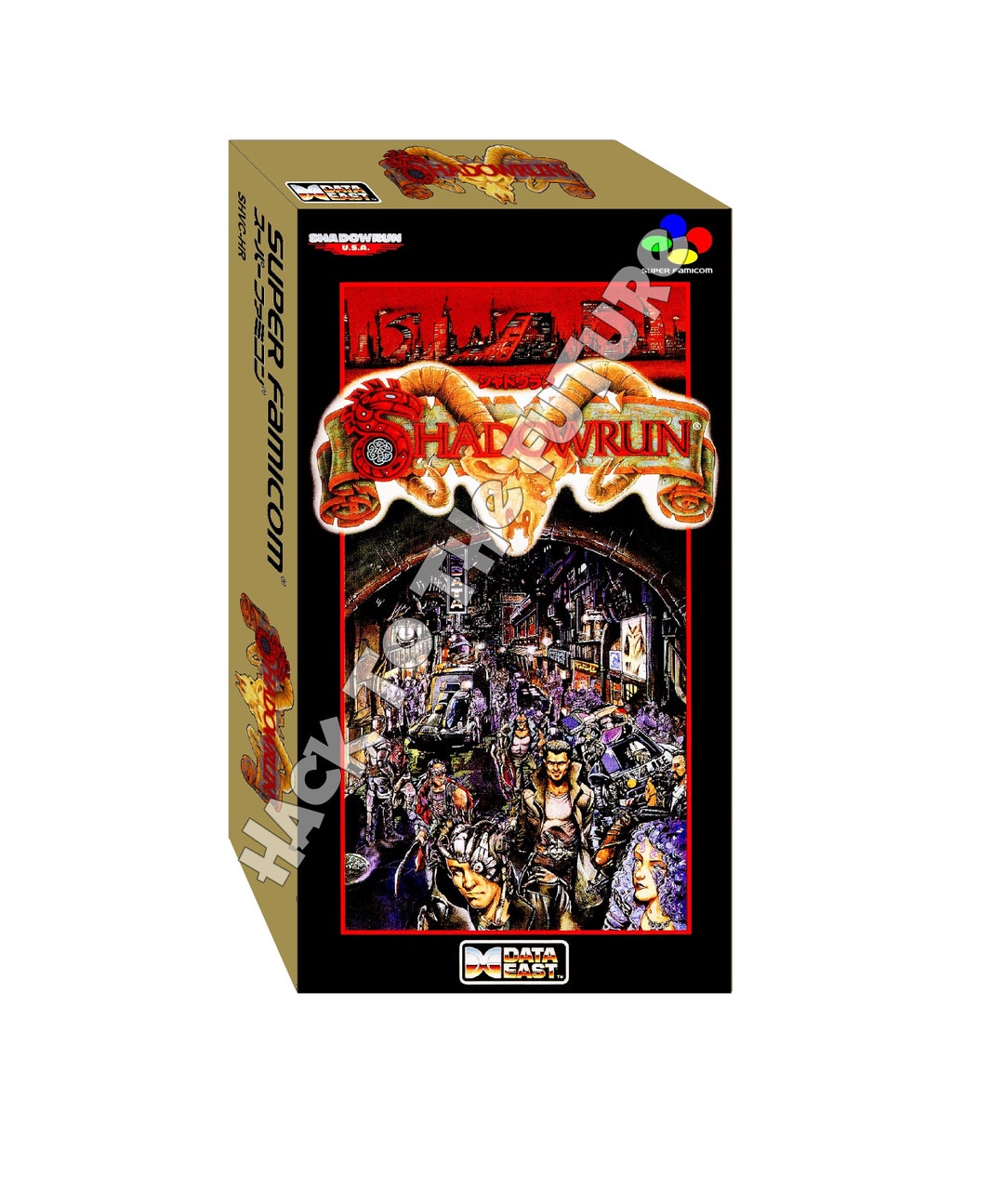 Shadowrun Super Famicom Box and Tray - Etsy