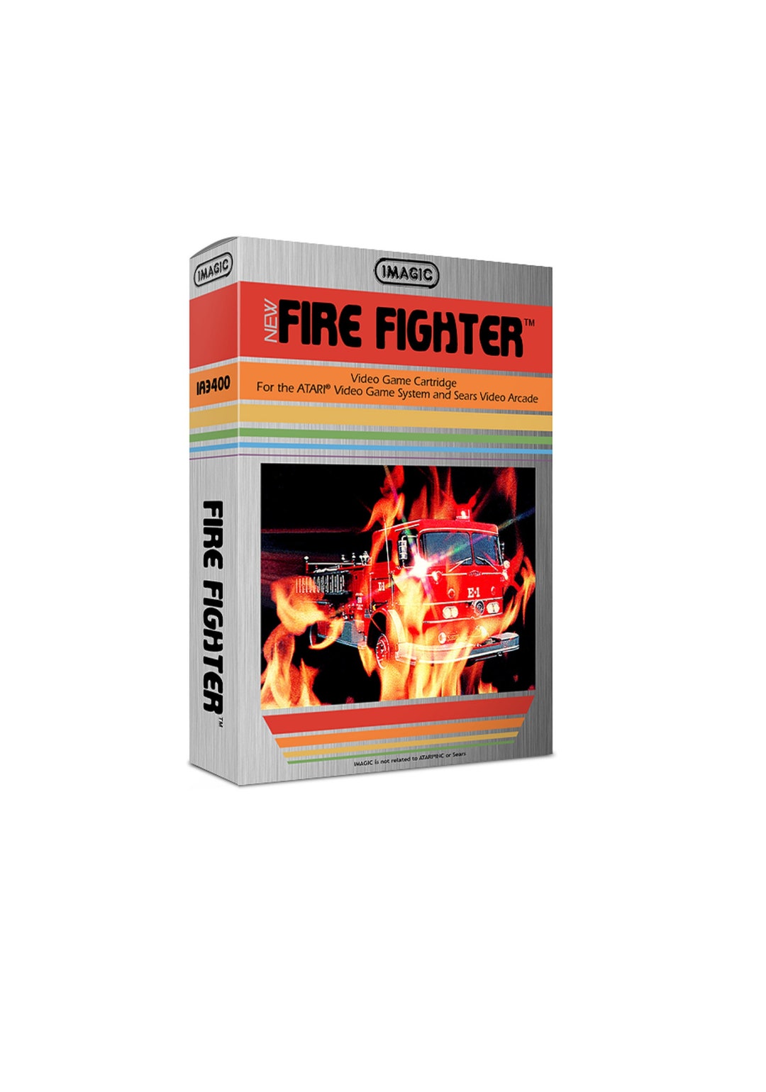 Fire Fighter Atari 2600 Custom Box - Etsy