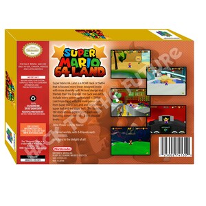 N64 Box and Tray - Super Mario 64 Land Gamer Gift for Men Boyfriend ...