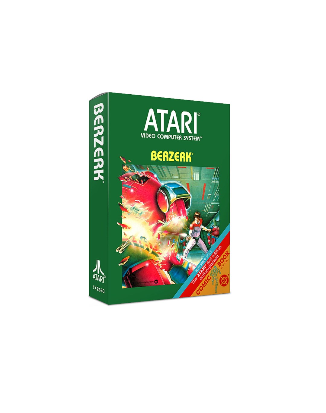 Berzerk Atari 2600 Custom Box - Etsy
