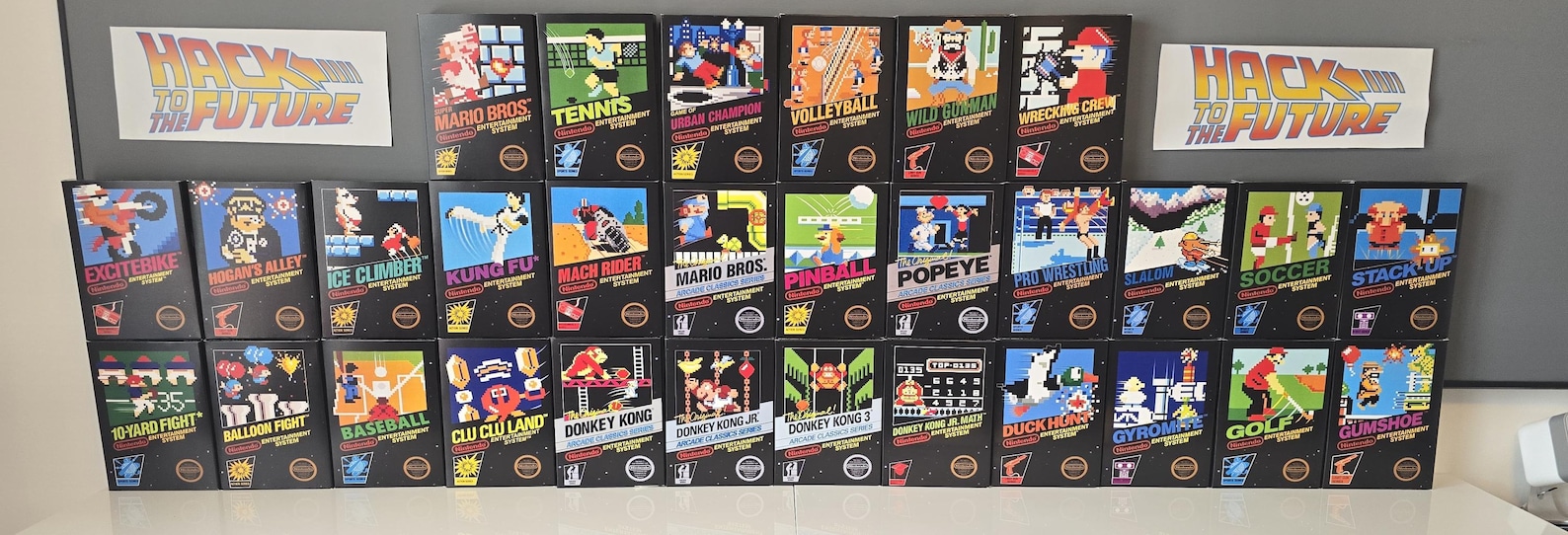 NES Black Box Reproduction Set: Box, Manual & Sleeve - Collector's ...