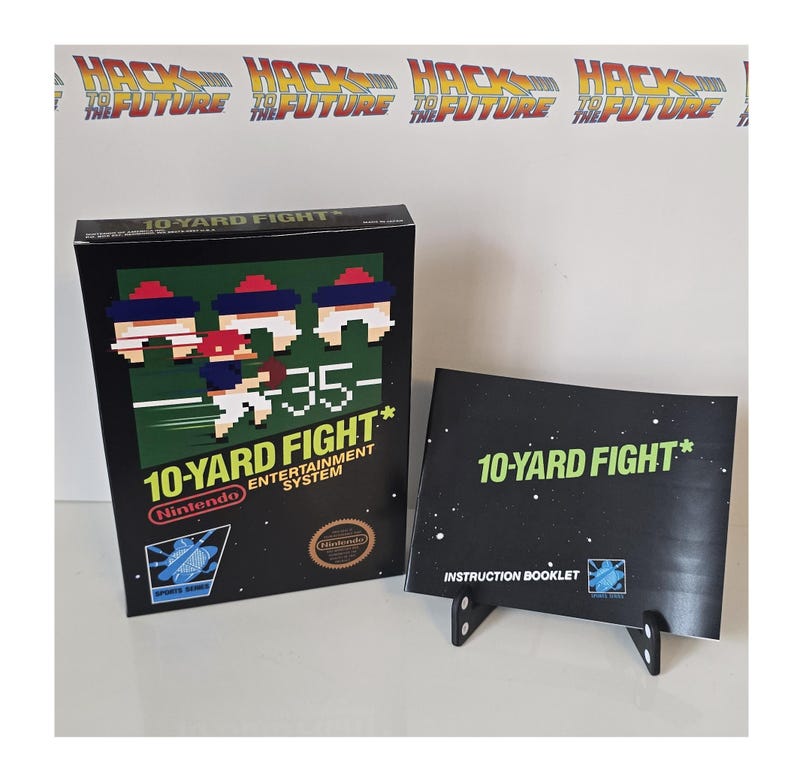 NES Black Box Reproduction Set: Box, Manual & Sleeve - Collector's ...