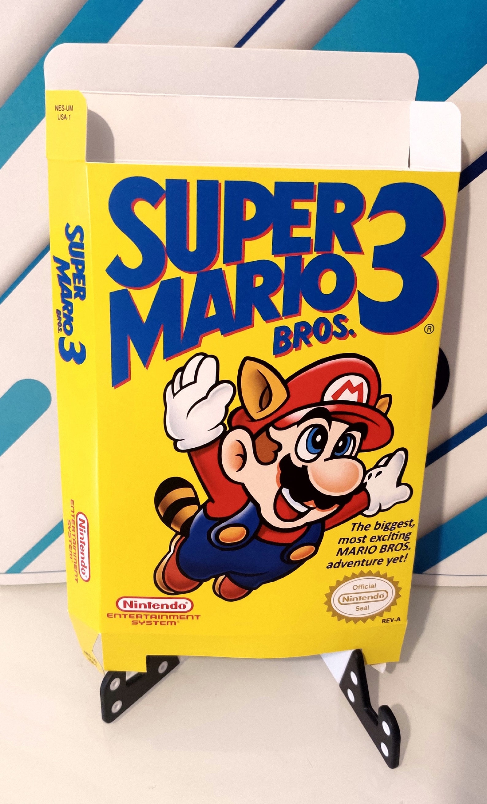 Super Mario Bros 3 NES Box Manual Dust Sleeve SMB3 - Etsy