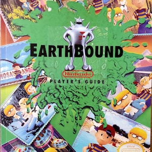 Earthbound SNES Box, Manual & Strategy Guide - Etsy