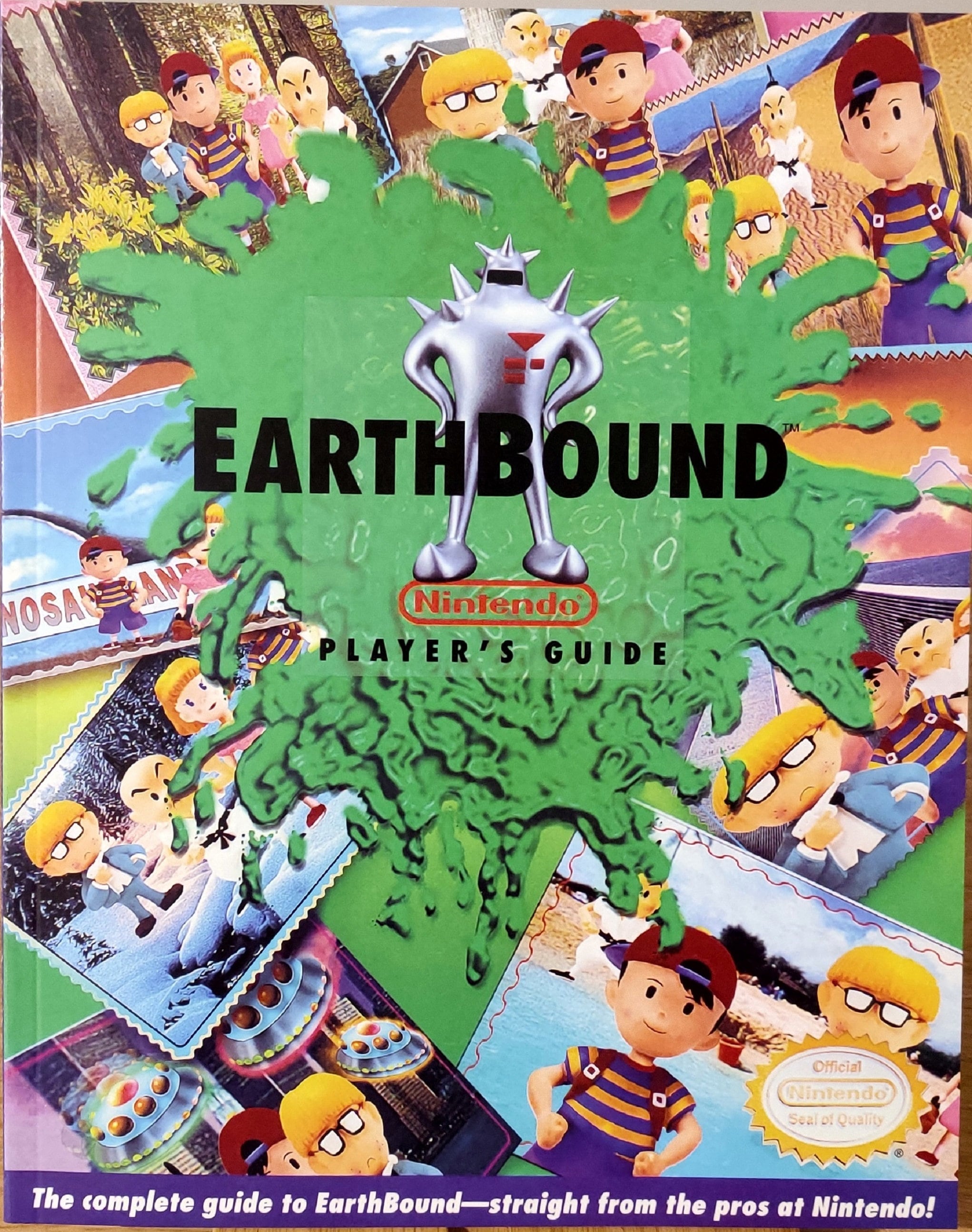 Earthbound SNES Box, Manual & Strategy Guide - Etsy