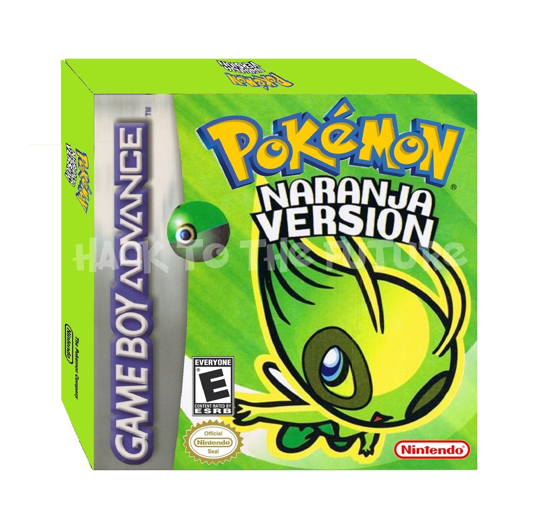 GBA Custom Box and Tray - Pokémon Naranja Gamer Gift for Men Boyfriend ...