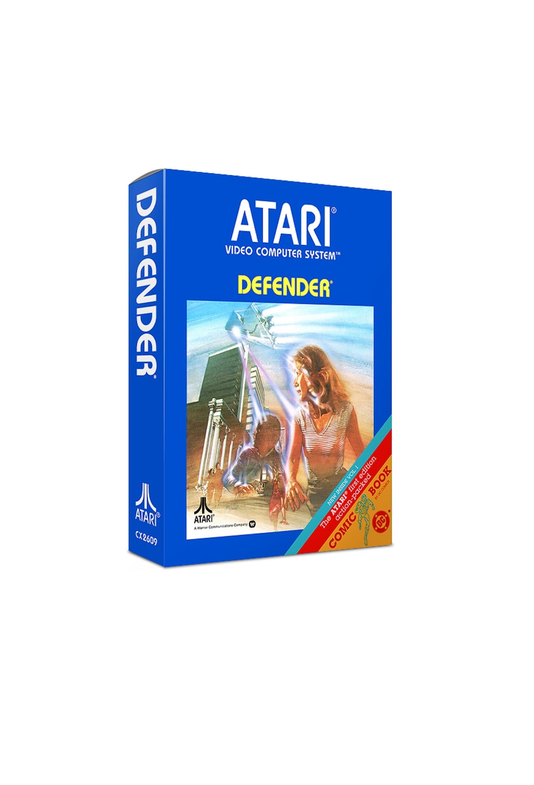 Defender Atari 2600 Custom Box - Etsy