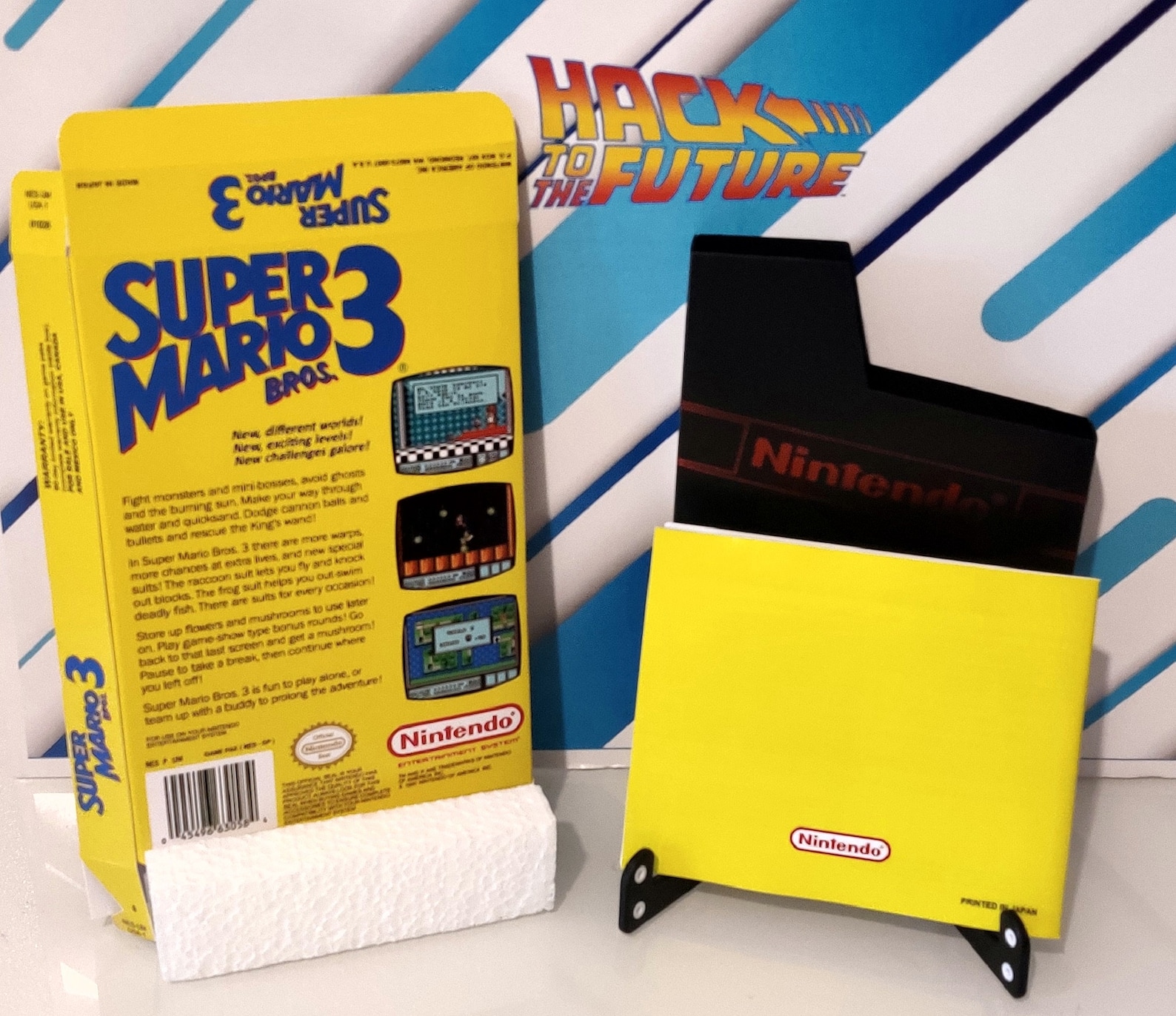 Super Mario Bros 3 NES Box Manual Dust Sleeve SMB3 - Etsy