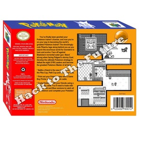 Pokémon Yellow Box N64 Box Pokemon Pikachu Gift Box Gamer Gift for Men ...