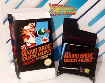 Super Mario Bros./ Duck Hunt. - Replacement Box, Manual, Dust Cover ...