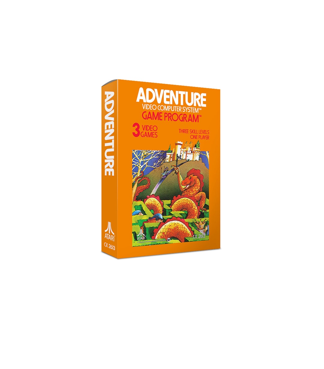 Adventure Atari 2600 Custom Box - Etsy