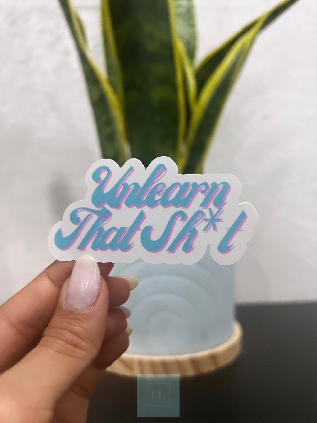 Unlearn That Sht Sticker Sticker Quote Inspirational Sticker - Etsy