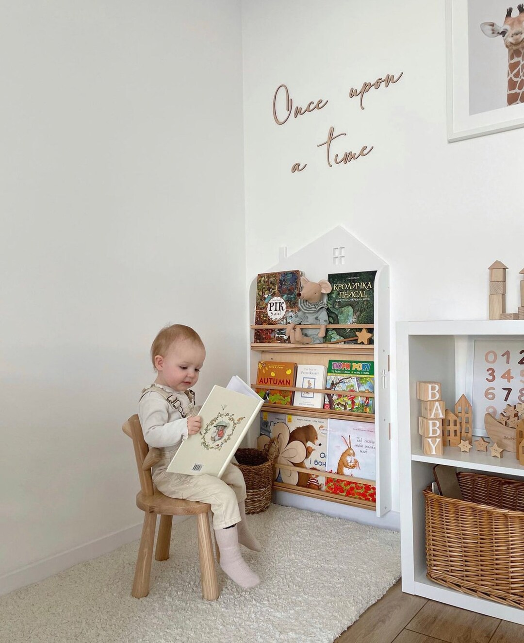 Nursery Decor Wooden Words,butterflies and Flowers, Baby Room Decor ...