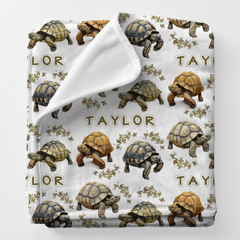 Tortoise Throw Blanket - Etsy