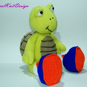 Jugi the Tortoise - Knitting Pattern Soft Toys - Amigurumi Animals Toys ...