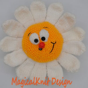 Didi Daisy Flower Knitting Patter Cushion Soft Baby Toys - Etsy