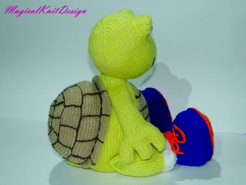 Jugi the Tortoise - Knitting Pattern Soft Toys - Amigurumi Animals Toys ...