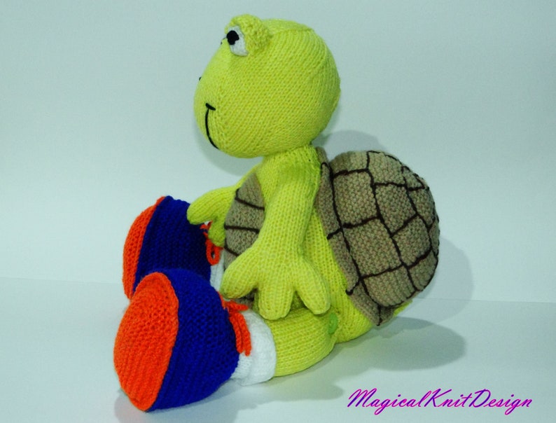 Jugi the Tortoise - Knitting Pattern Soft Toys - Amigurumi Animals Toys ...