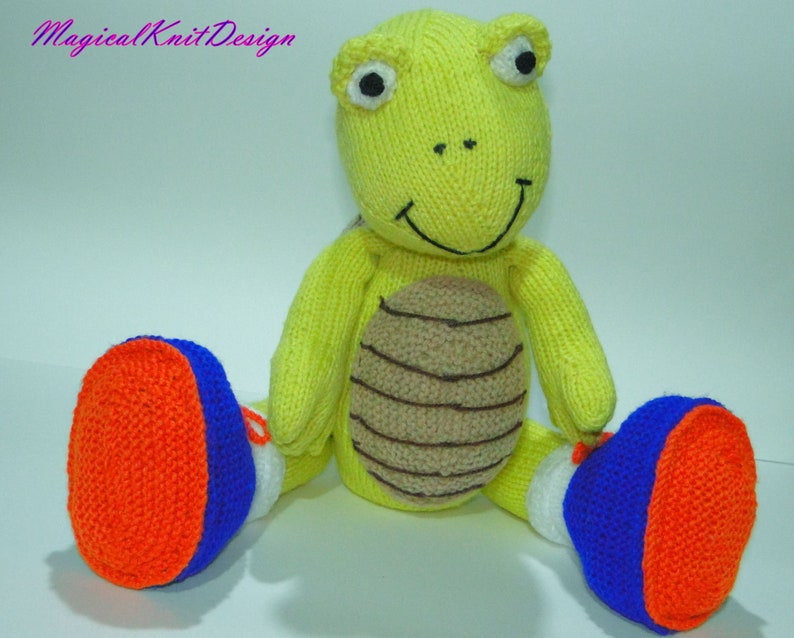 Jugi the Tortoise - Knitting Pattern Soft Toys - Amigurumi Animals Toys ...