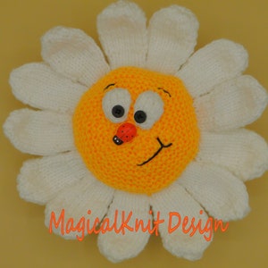 Didi Daisy Flower Knitting Patter Cushion Soft Baby Toys - Etsy